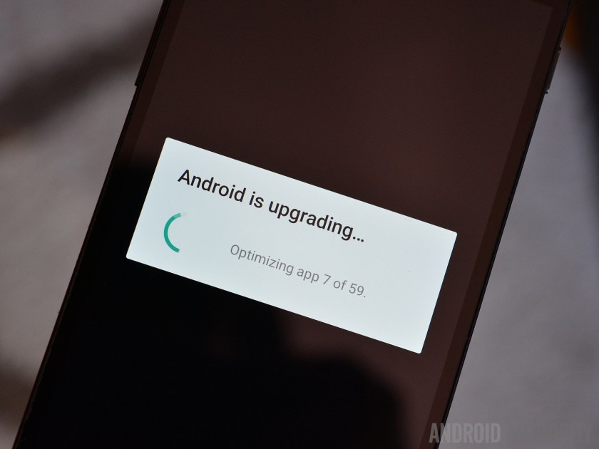 The Android “Optimizing Apps” Screen | What? How? Wonder.